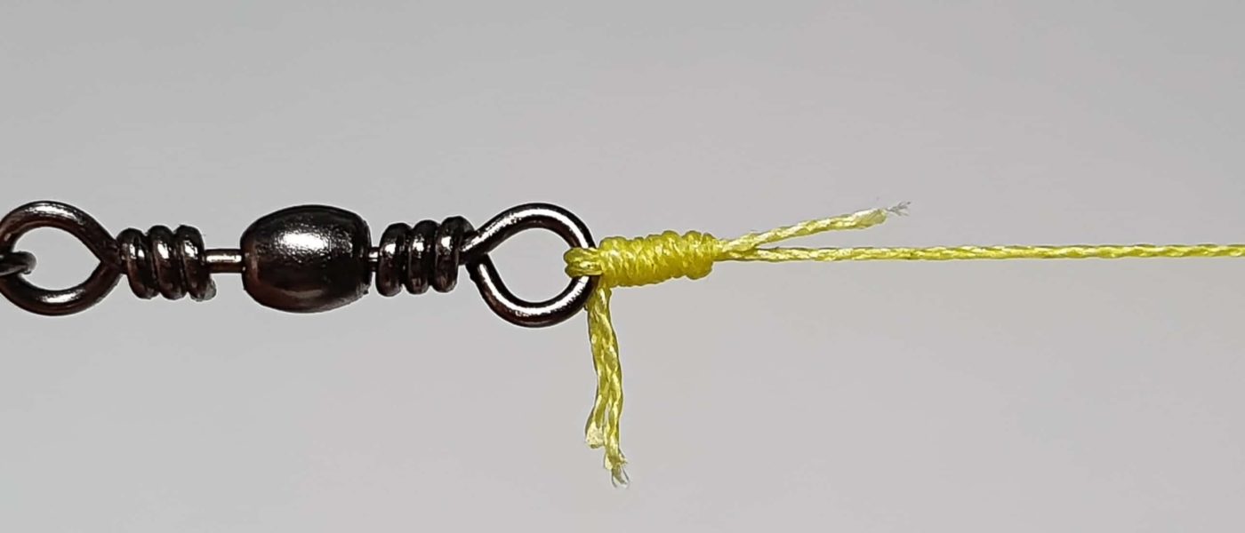 Clinch-Knoten mit Doppelschnur binden lernen | Angelmagazin.de